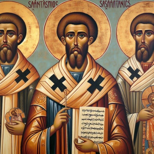 St. Menas - QR Coptic Saints
